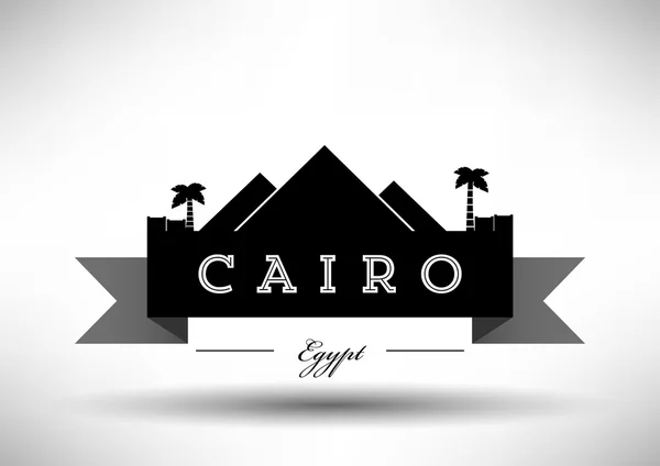 Ciudad de el cairo skyline Imágenes Vectoriales, Gráfico Vectorial de ...