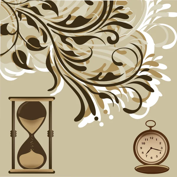Different clocks pattern Vector Art Stock Images | Depositphotos