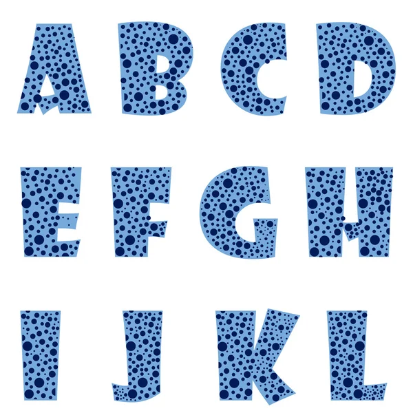 Imagens vetoriais Azul letras | Depositphotos