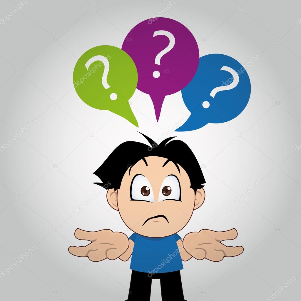 Signos de interrogación — Vector de stock © JoKalar01 #36834237