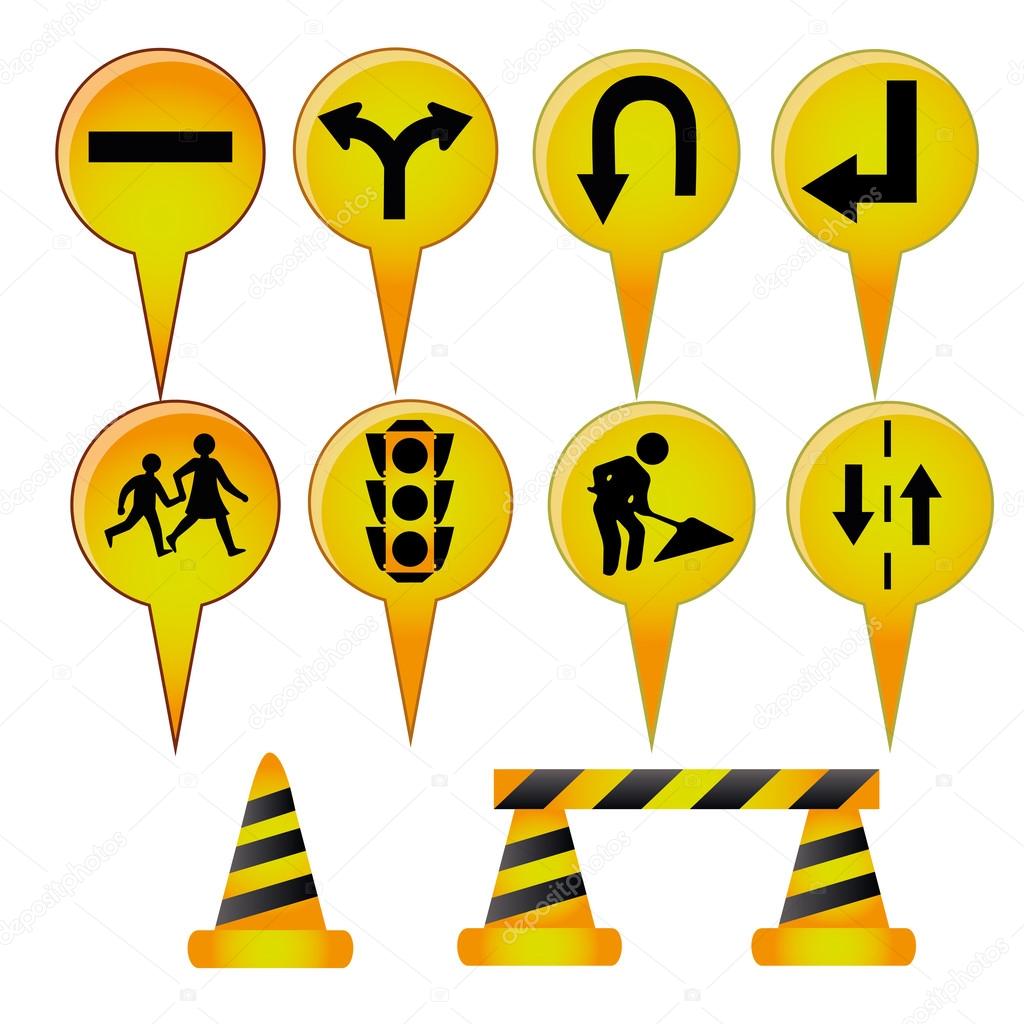 Traffic signals Stock Vector Image by ©JoKalar01 #37212001