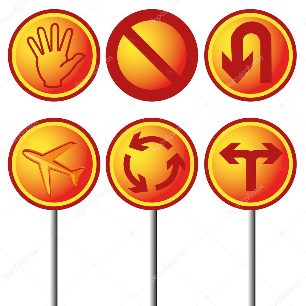 Transit signals Stock Vector Image by ©JoKalar01 #43408669