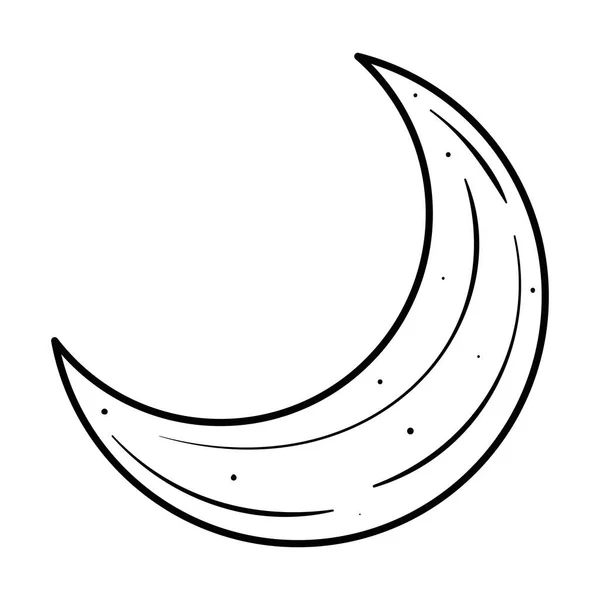 Line drawing crescent moon Stock Photos, Royalty Free Line drawing ...