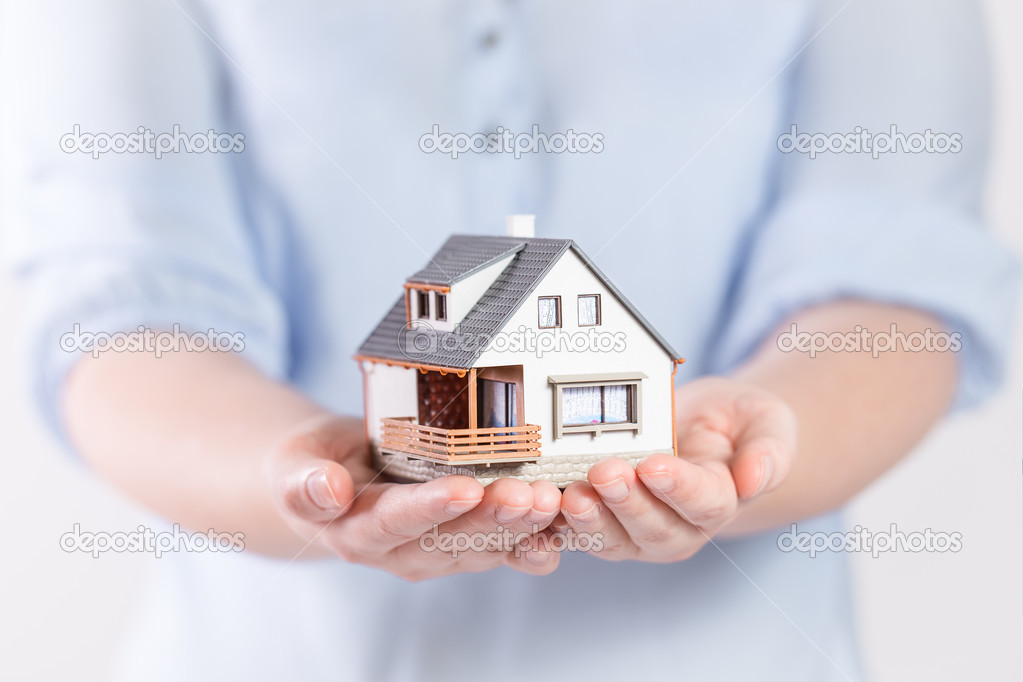 House in hand Stock Photo by ©Vir4ello 43711533