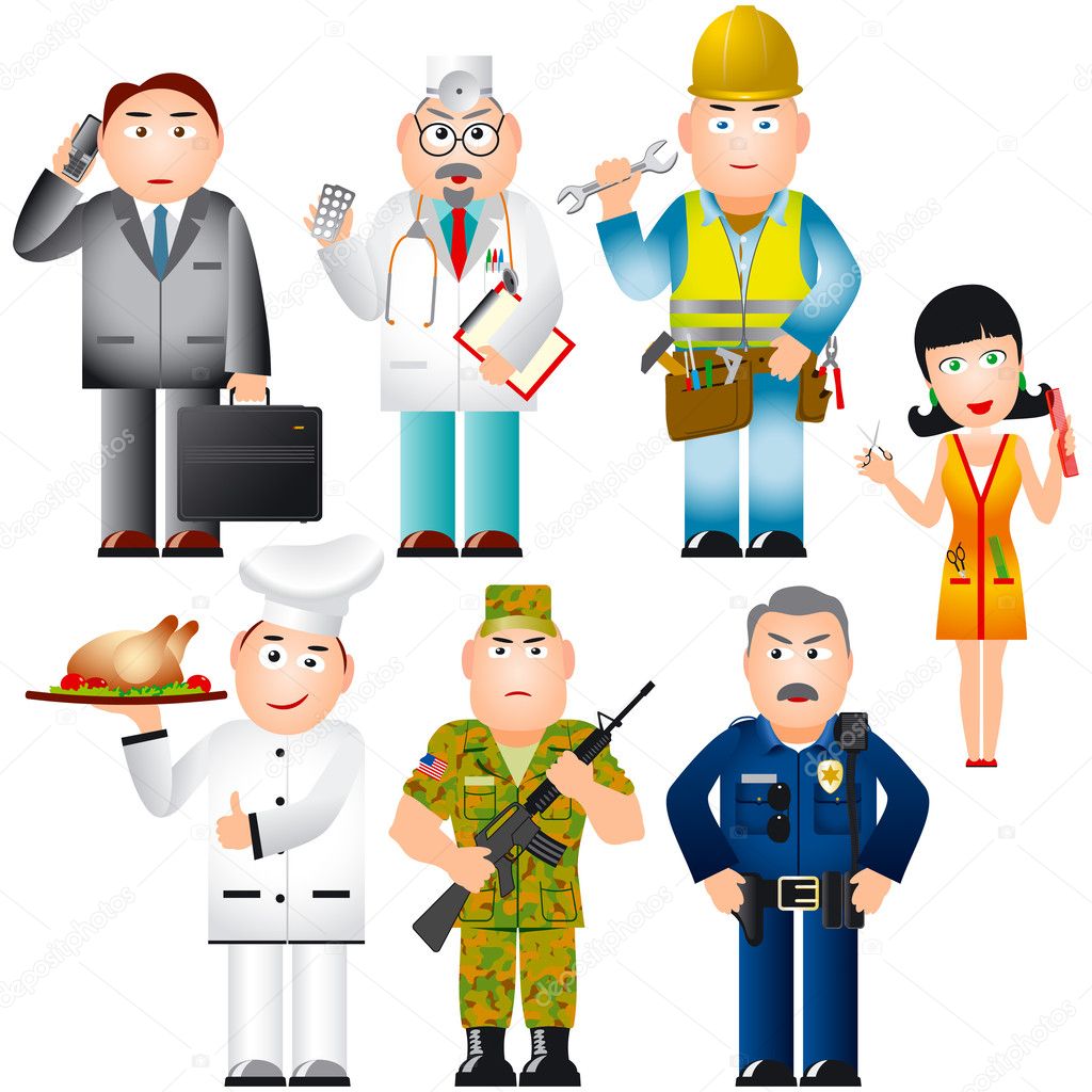 People professions occupations Stock Vector Image by ©ALXR #42257707 People professions occupations Stock Vector Image by ©ALXR #42257707