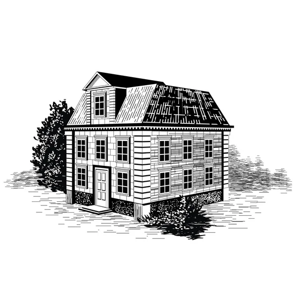 7,645 Old village old house Vector Images | Depositphotos