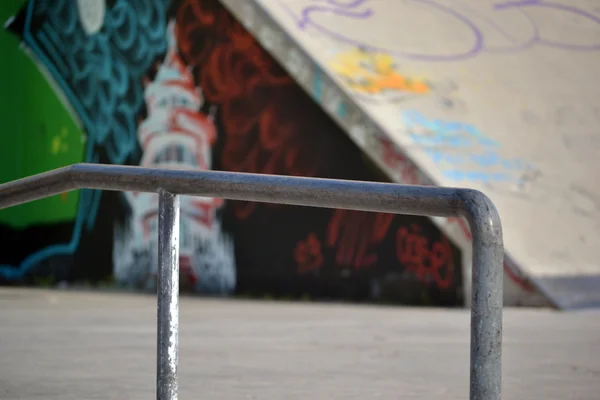 Skatepark railing Stock Photos, Royalty Free Skatepark railing Images ...