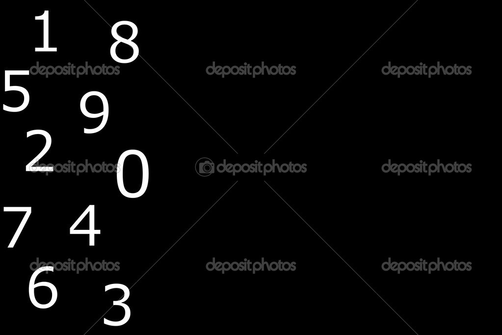 Numbers background — Stock Photo © etorres69 #49308093