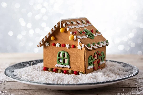 Gingerbread Glitter Wallpaper