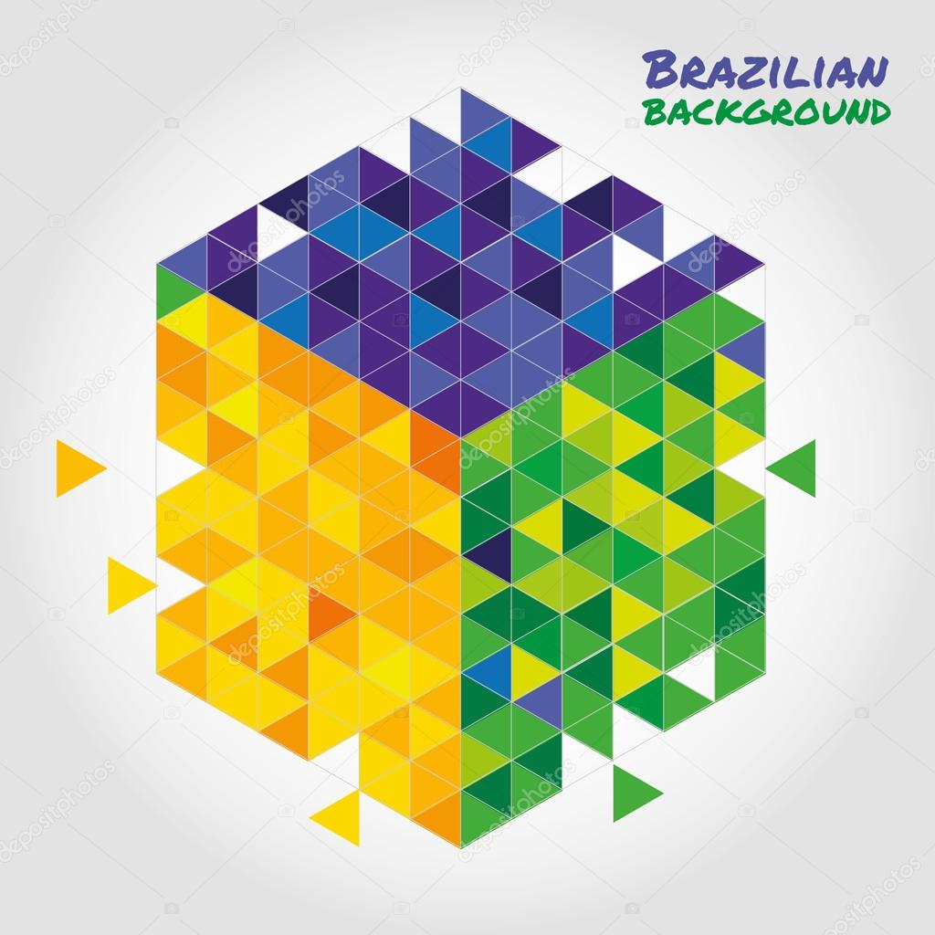 Brazilian abstract background Stock Vector Image by ©Olyzel #48192337