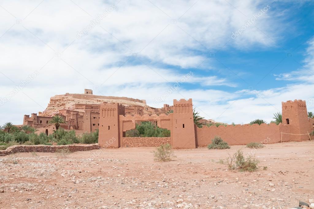 Traditional castle in morocco — Stock Photo © fcarniani #49895387