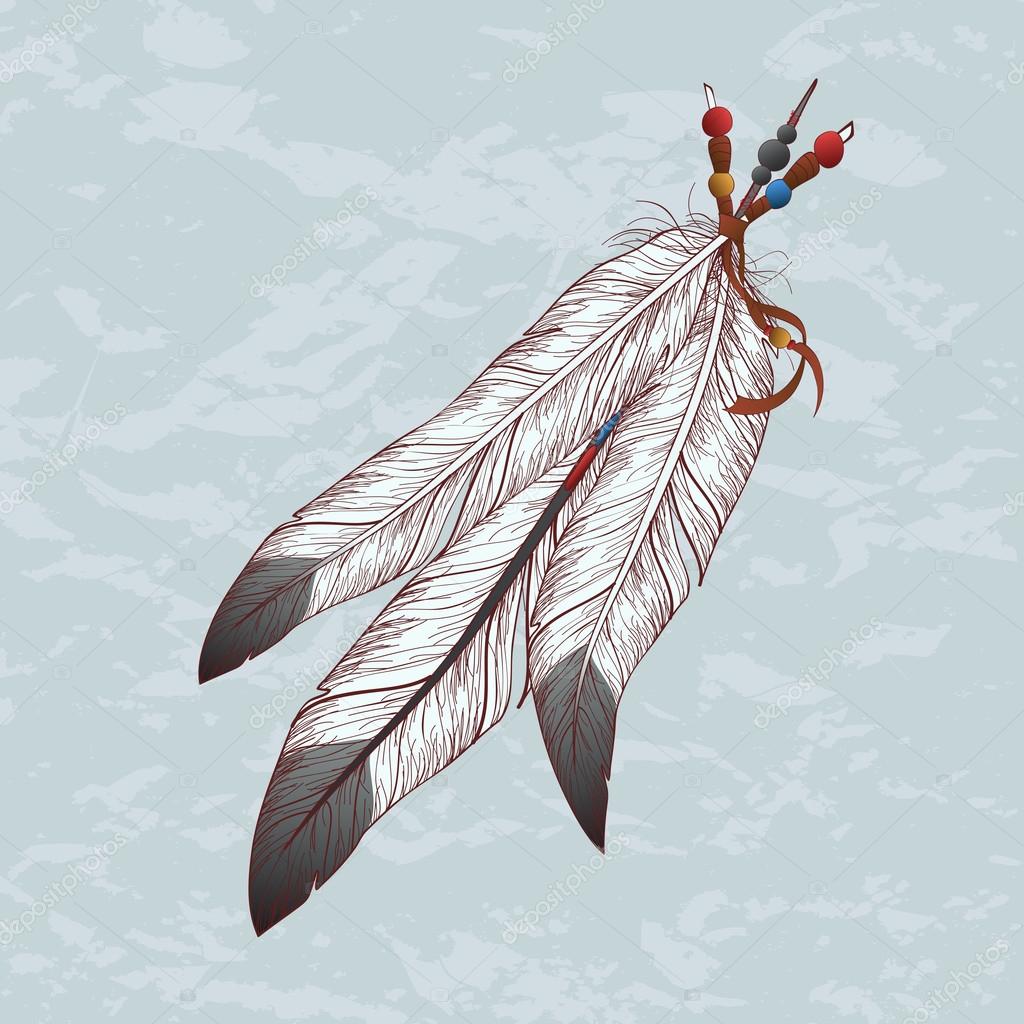 Eagle Feather Vector