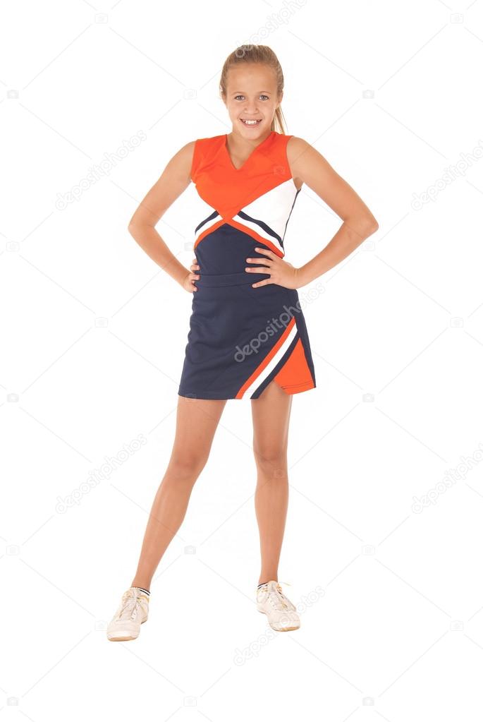 Cheerleader Standing