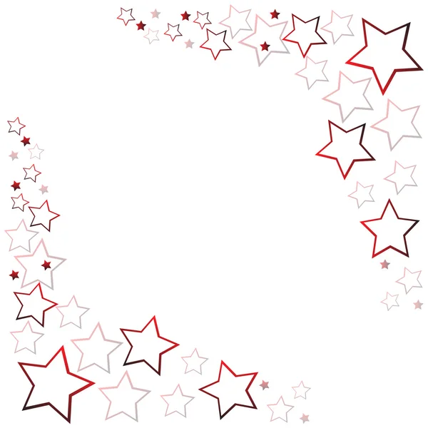 Stars border frame. — Stock Vector © Chuhail #37711565