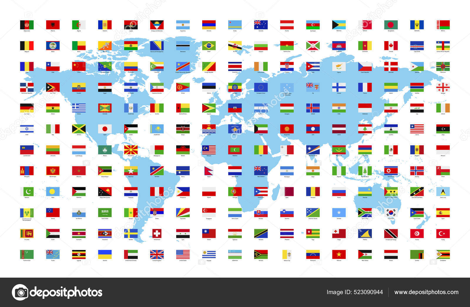 Vecteur Stock All World Flags Vector Set Of Rectangular Icons Flags ... Vecteur Stock All World Flags Vector Set Of Rectangular Icons Flags ...