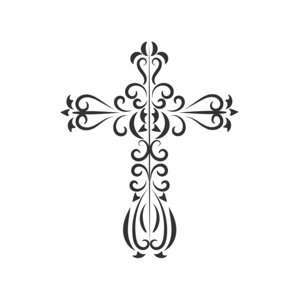 Fancy Cross Tattoo