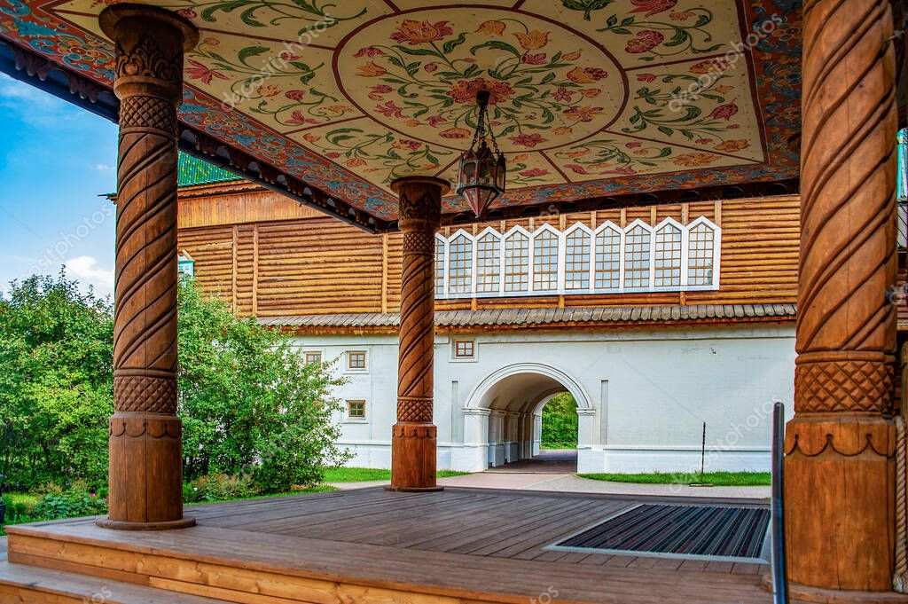 El palacio rural del zar Alexei Mijáilovich en Kolomenskoye fue ...