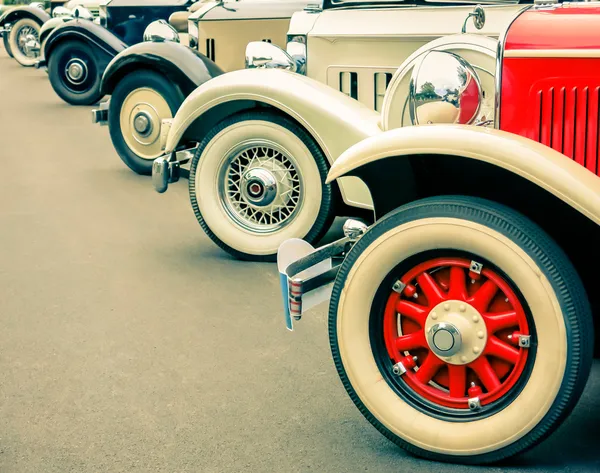 Vintage Cars Wheels - Stock Image - Everypixel