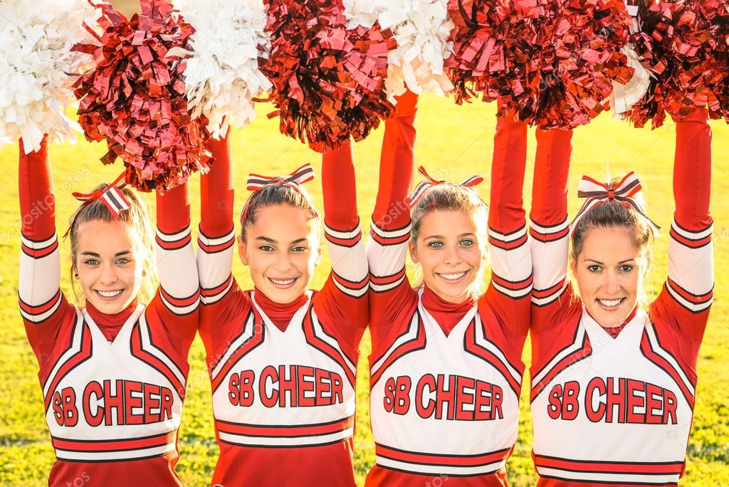 Cheerleaders Team Stock Photo by ©ViewApart 38639699
