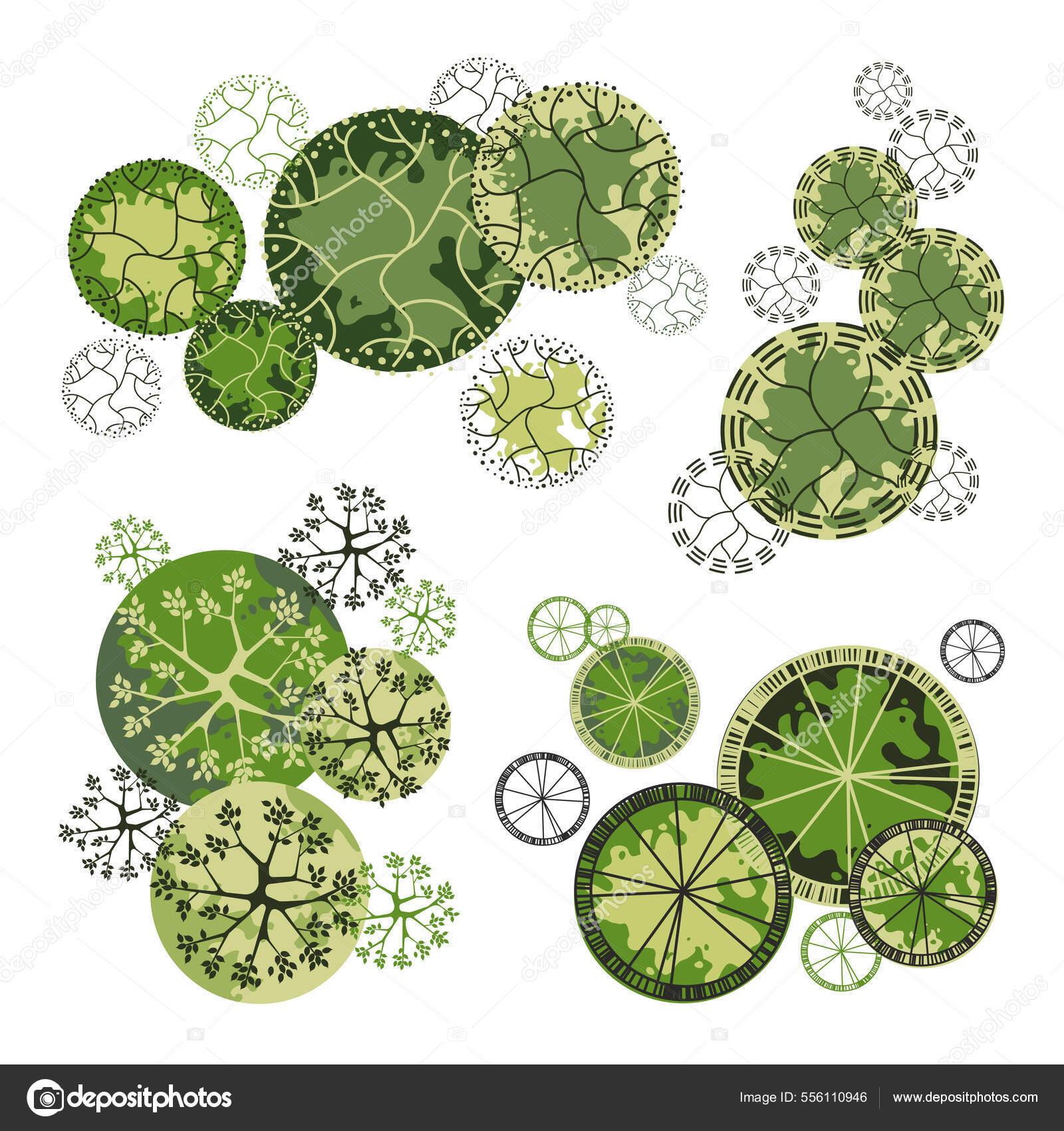 Trees Master Plan Tree Architectural Floor Plans Entourage Design ...