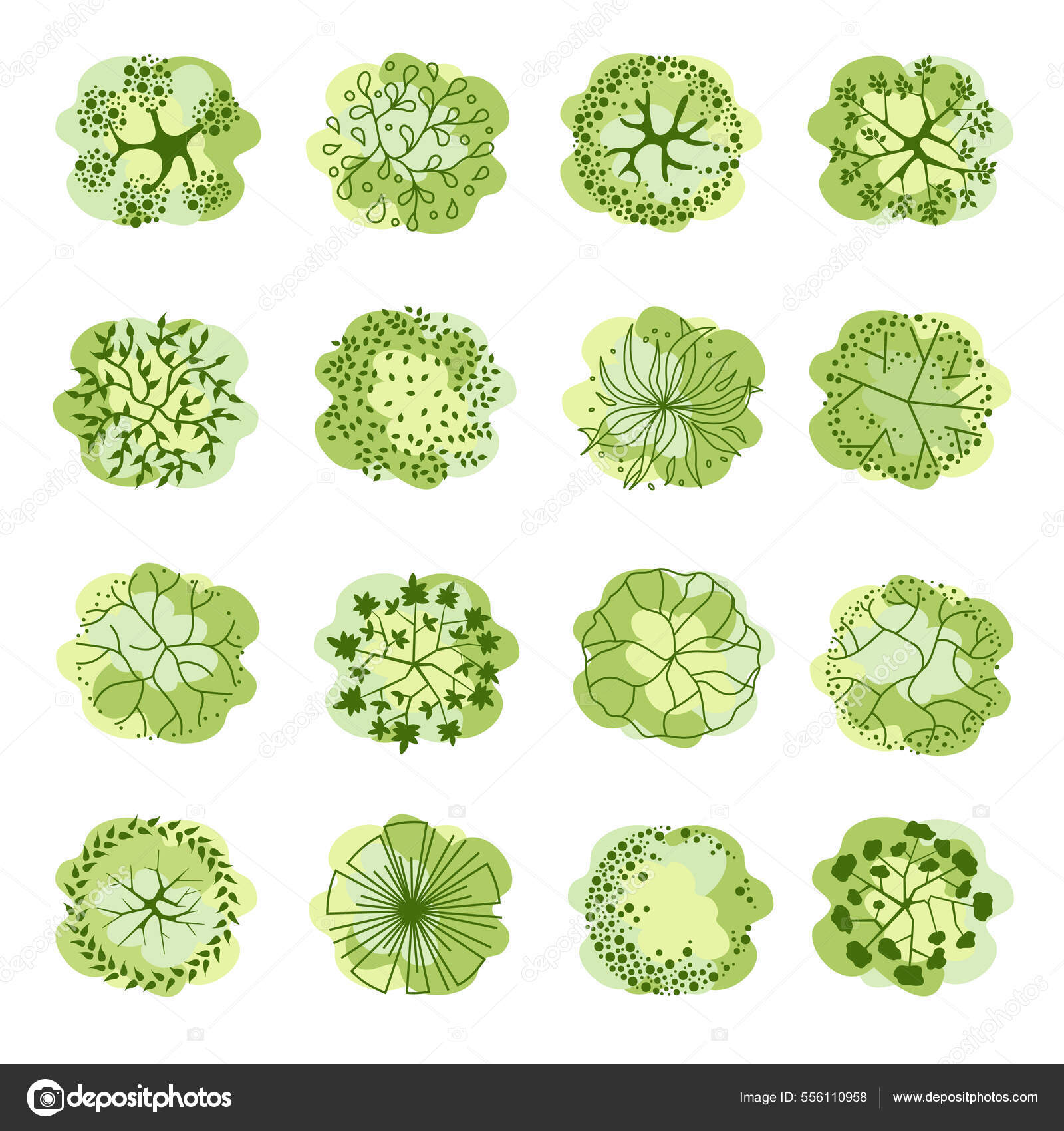 Trees Master Plan Tree Architectural Floor Plans Entourage Design ...