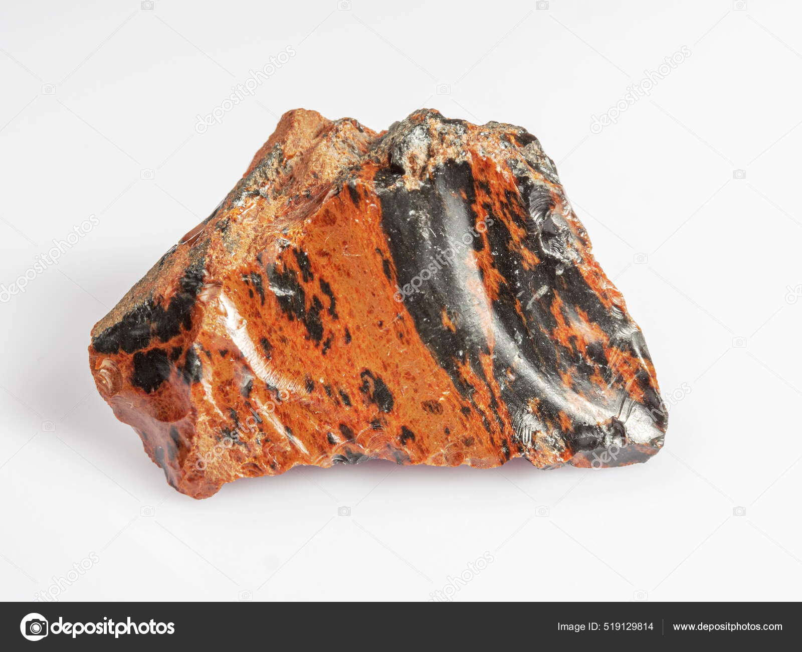 Red Obsidian Rock