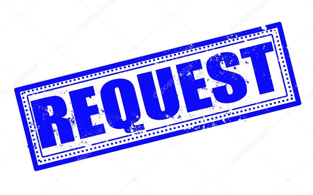 Request stamp Stock Vector Image by ©lauraluchi #42248189
