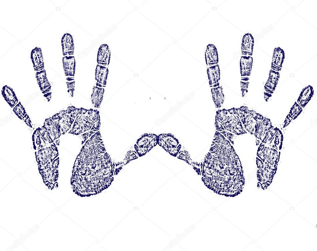 Hands stamp Stock Vector by ©lauraluchi 47202295