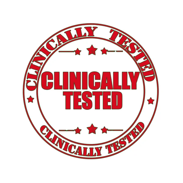 Clinically tested stamp — Stock Vector © sivanova #2210463