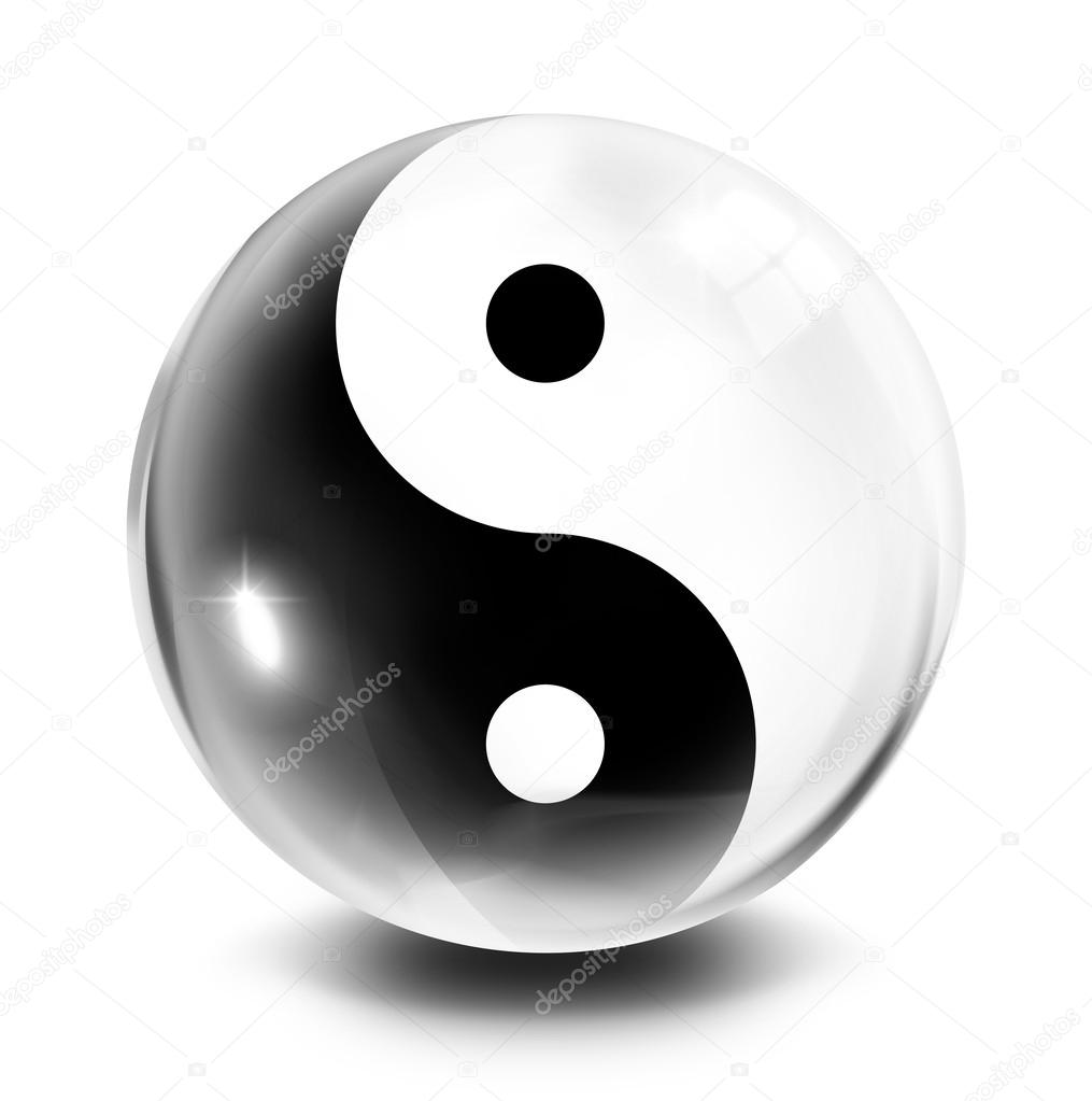 Ball with icon tao — Stock Photo © rfphoto #33748111