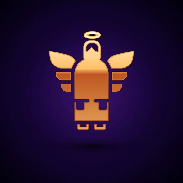 100,000 Gold angel wings Vector Images | Depositphotos