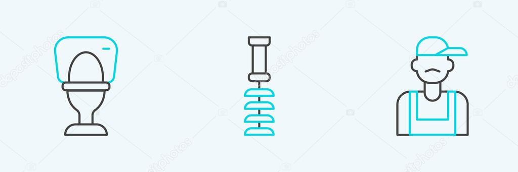 Flush toilet handle Vector Art Stock Images | Depositphotos