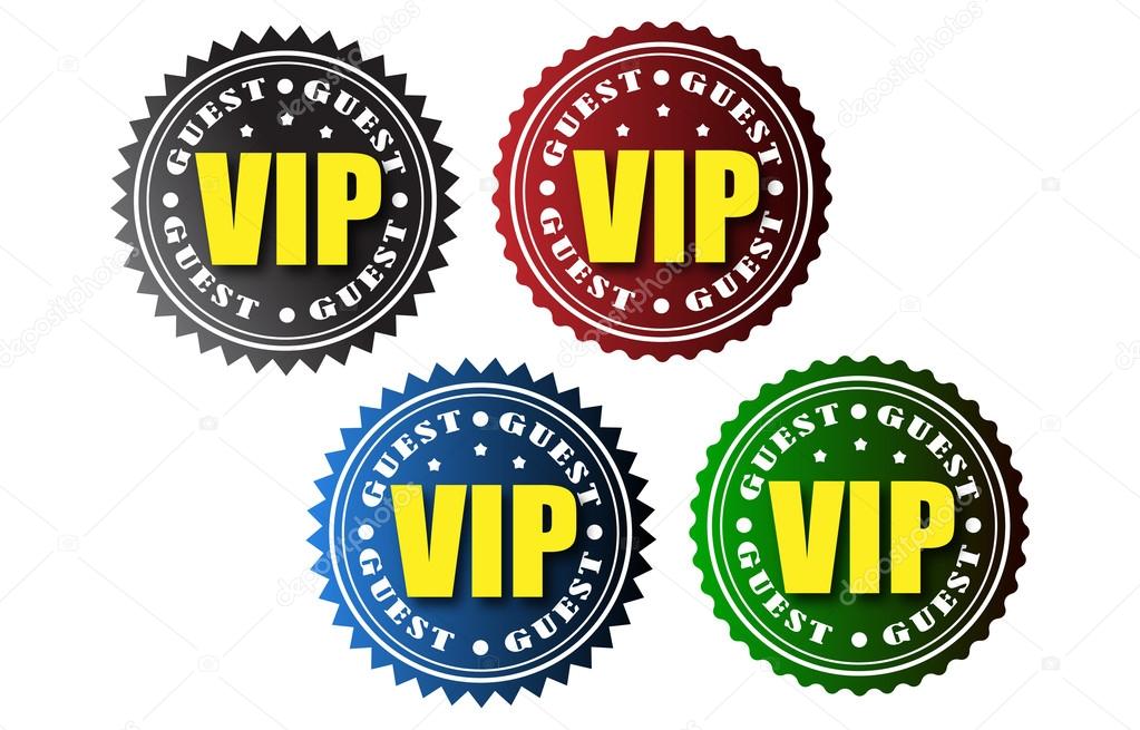 VIP guest badges — Stock Vector © Flarextius #31265141