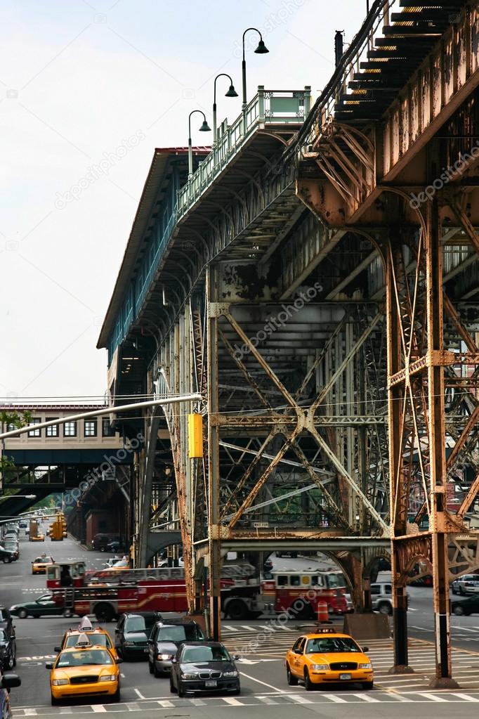Elevated train tracks — Stock Editorial Photo © WHPics #41318423