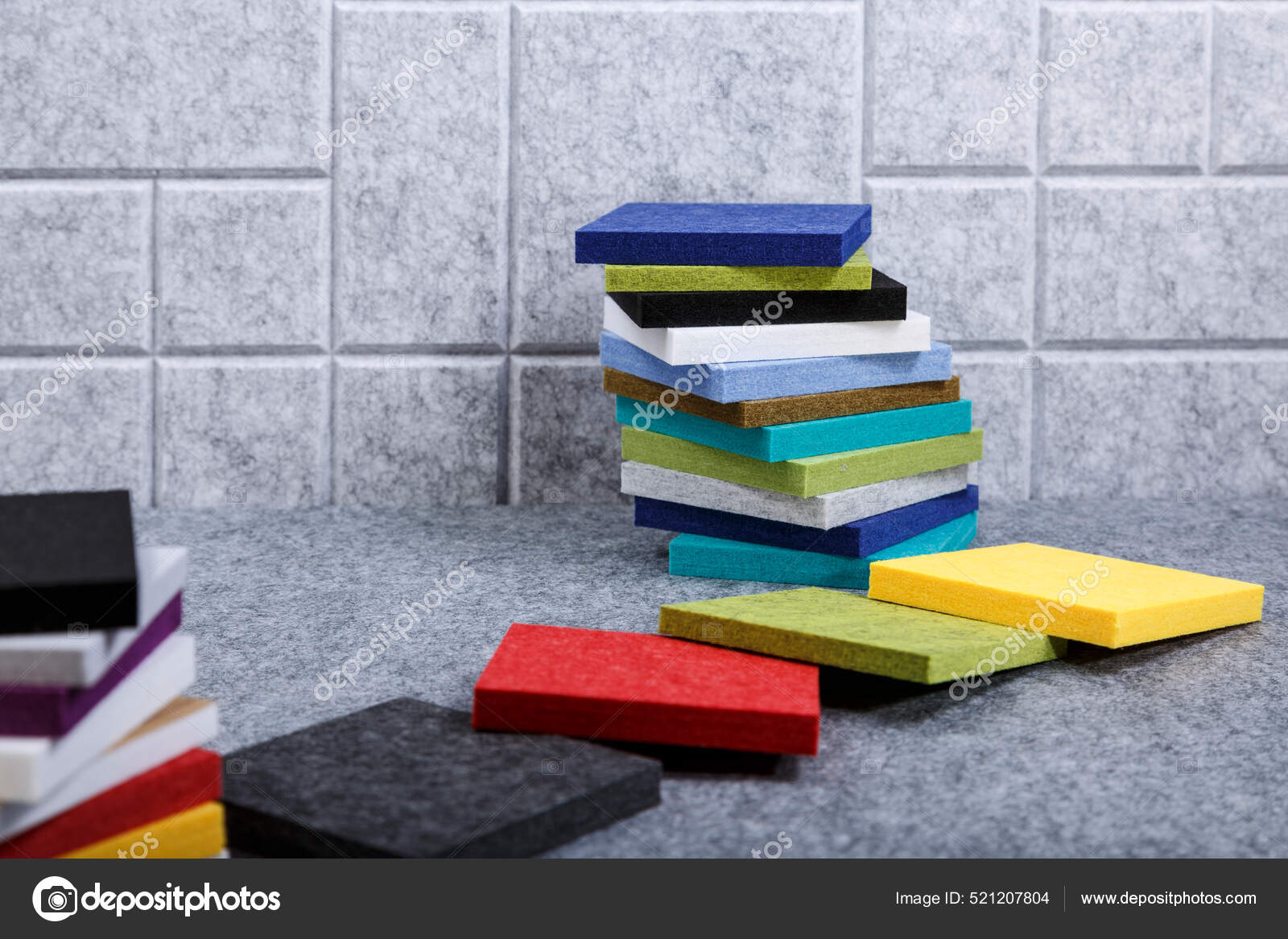 Samples Different Colors Acoustic Polyester Panels Other Decoration ...