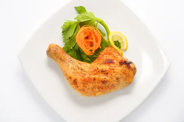 Roast Chicken Quarter Stock Photo by ©jabiru 11386767