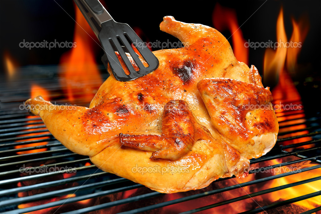 Pollo a la parrilla — Fotos de Stock © amenic181 #49040941