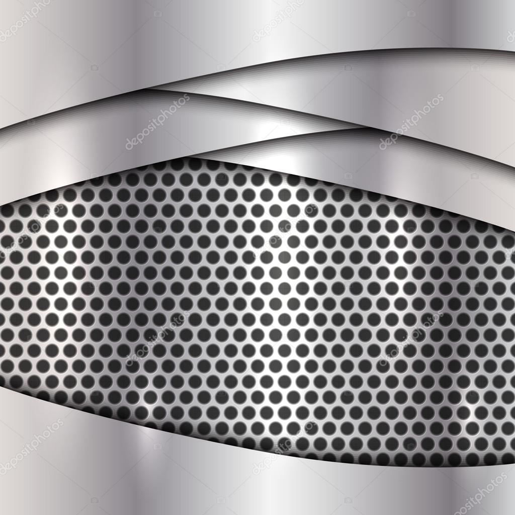 Vector metallic silver cell background Stock Vector by ©spokart 37614929