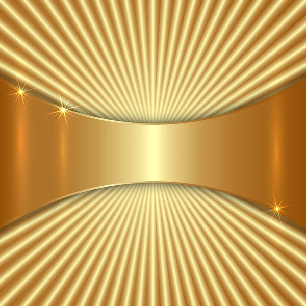 Vector Metallic Golden Plate Stock Vector Image by ©spokart #35386427