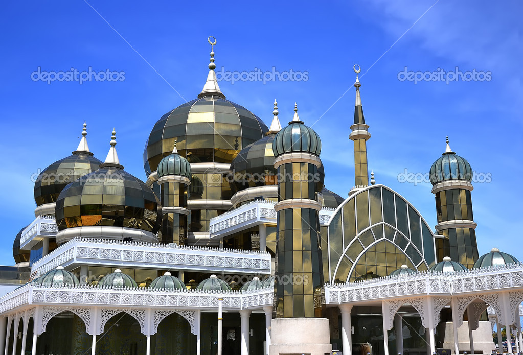 Crystal Mosque or Masjid Kristal in Kuala Terengganu — Stock Photo ...