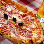 Pepperoni Pizza — Stock Photo © imagesetc #30103299