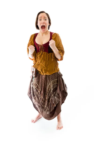 Medieval woman scared Stock Photos, Royalty Free Medieval woman scared ...