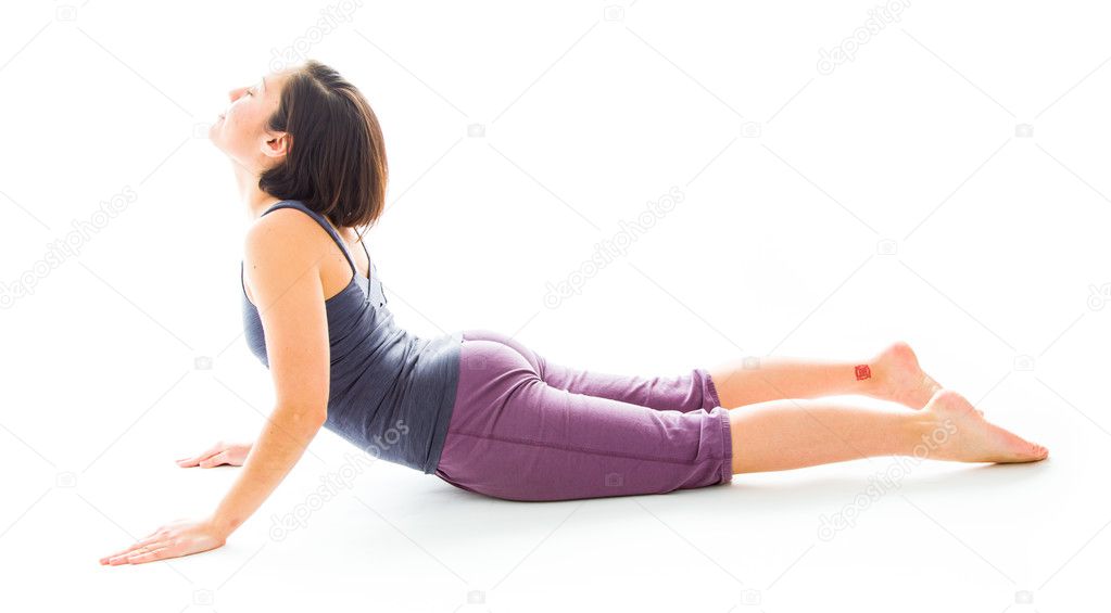 Woman in cobra pose — Stock Photo © Bruno135 #45833711