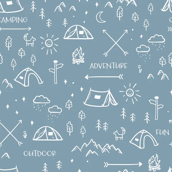 100,000 Camping patterns Vector Images | Depositphotos