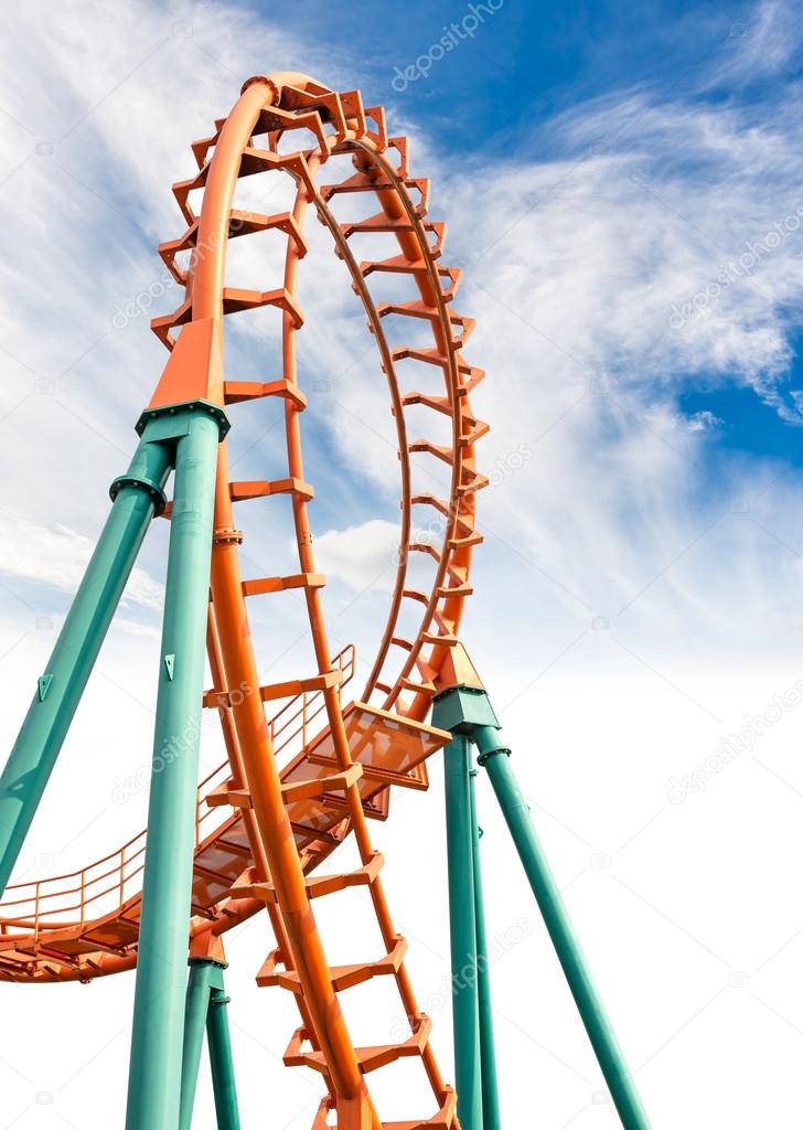 Roller coaster — Stock Photo © fotoslaz #48651047