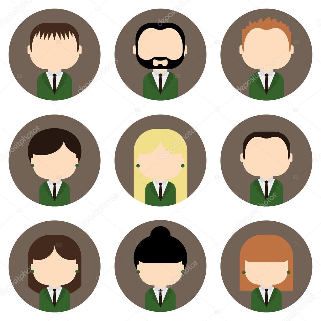 Office people icons Stock Vector Image by ©Krolja #47580083