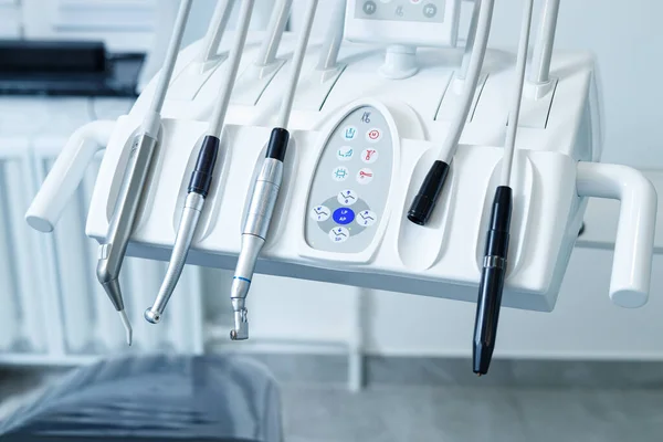Close-up of dental chair tools. Dental Office - Stock Image - Everypixel