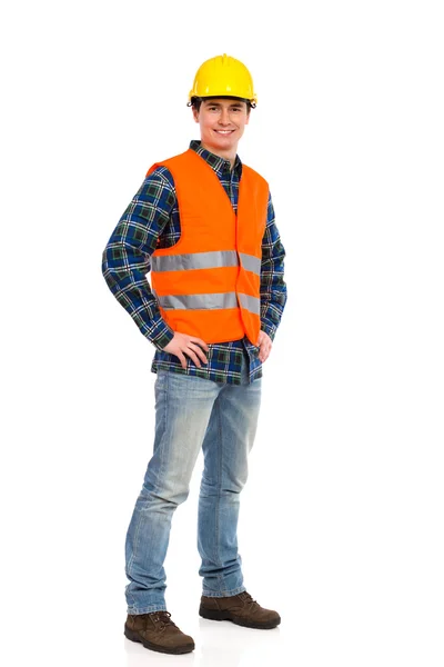 Smiling worker — Stock Photo © jukai5 #7612428 Smiling worker — Stock Photo © jukai5 #7612428