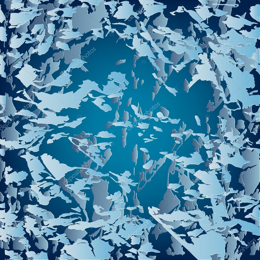 Abstract vector background with loosened ice shards — Stock Vector ...