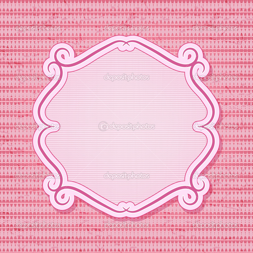 Pink frame on seamless checkered background Stock Vector Image by ...